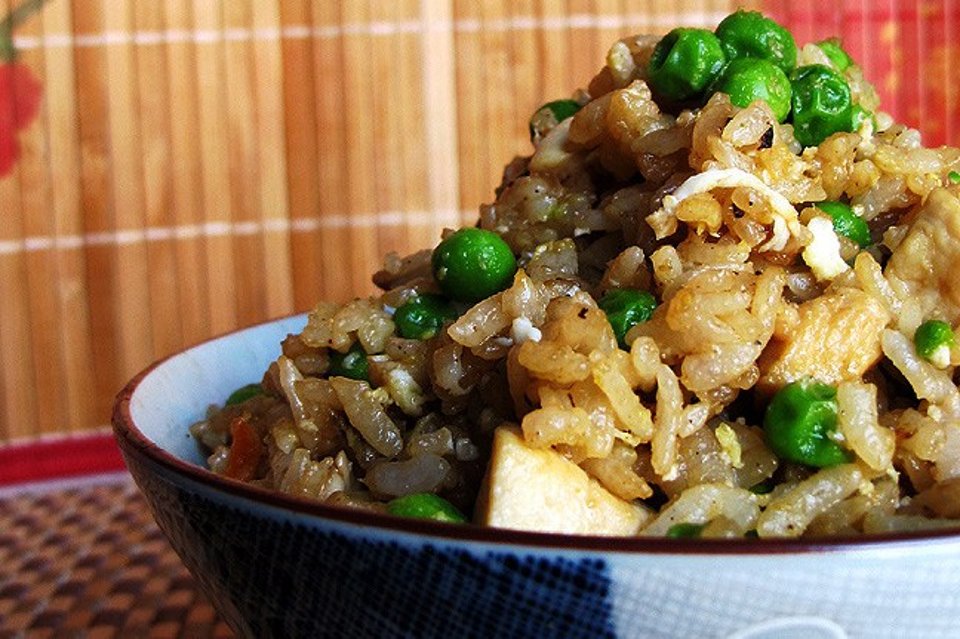 Японский жареный рис - рецепт с фотографиями - Patee. Рецепты