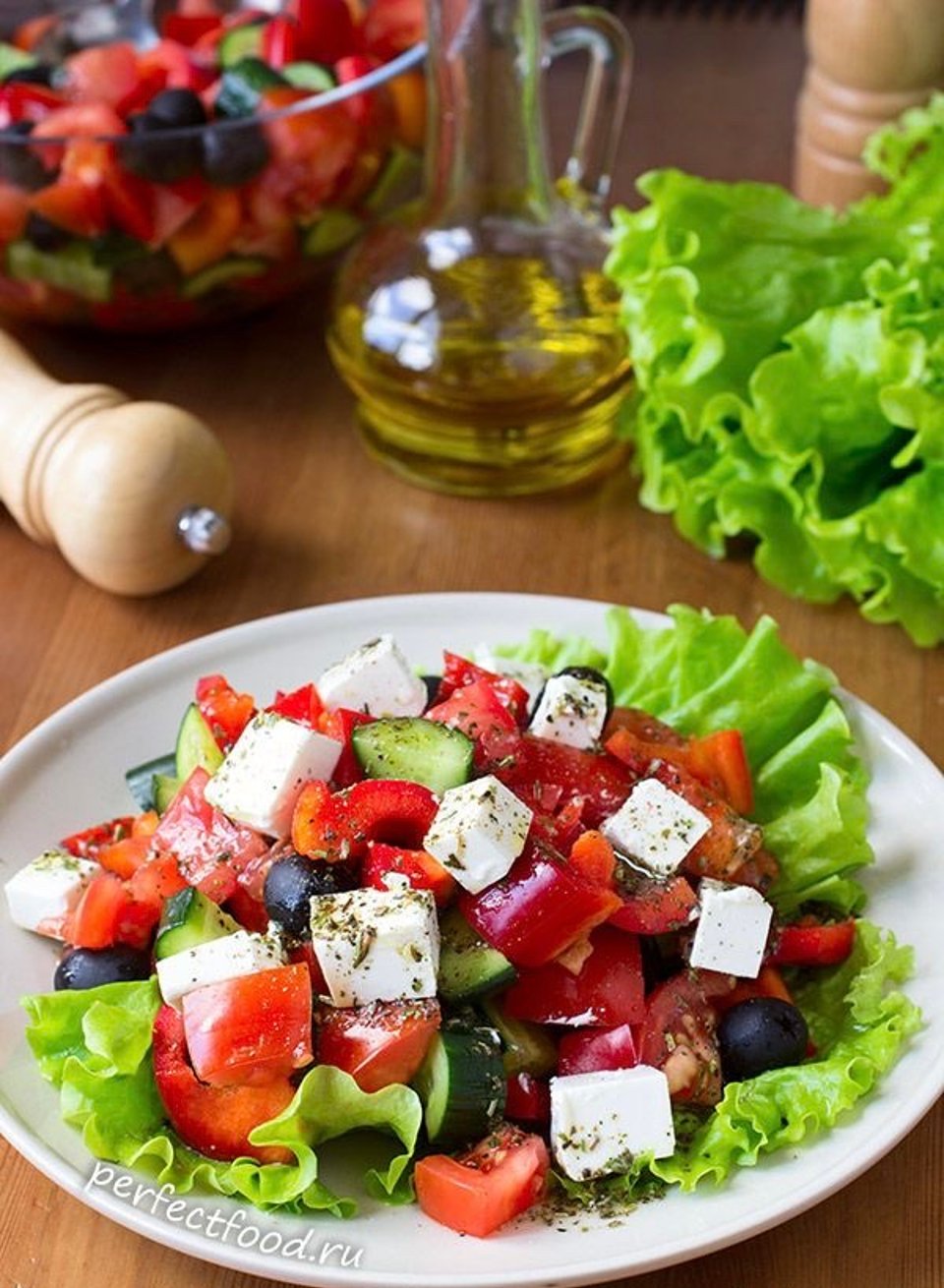 Греческий салат 🥗 - рецепт с фотографиями - Patee. Рецепты